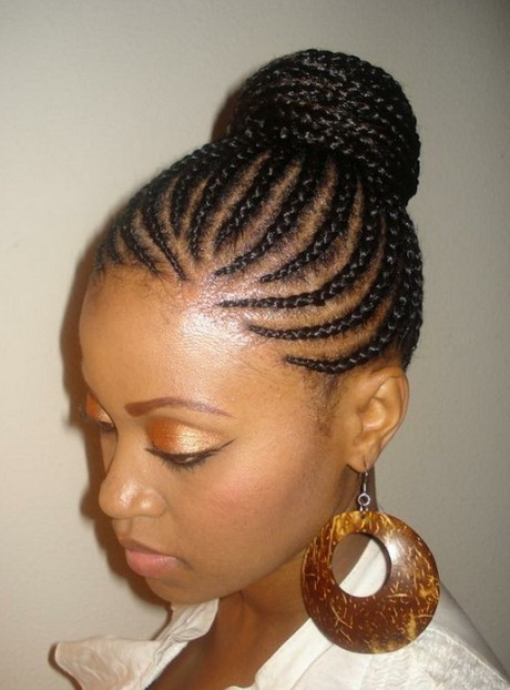Corn braid hairstyles